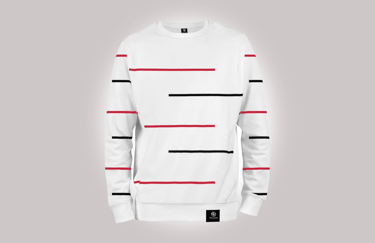 Vellion Unisex Stripe Sweatshirt